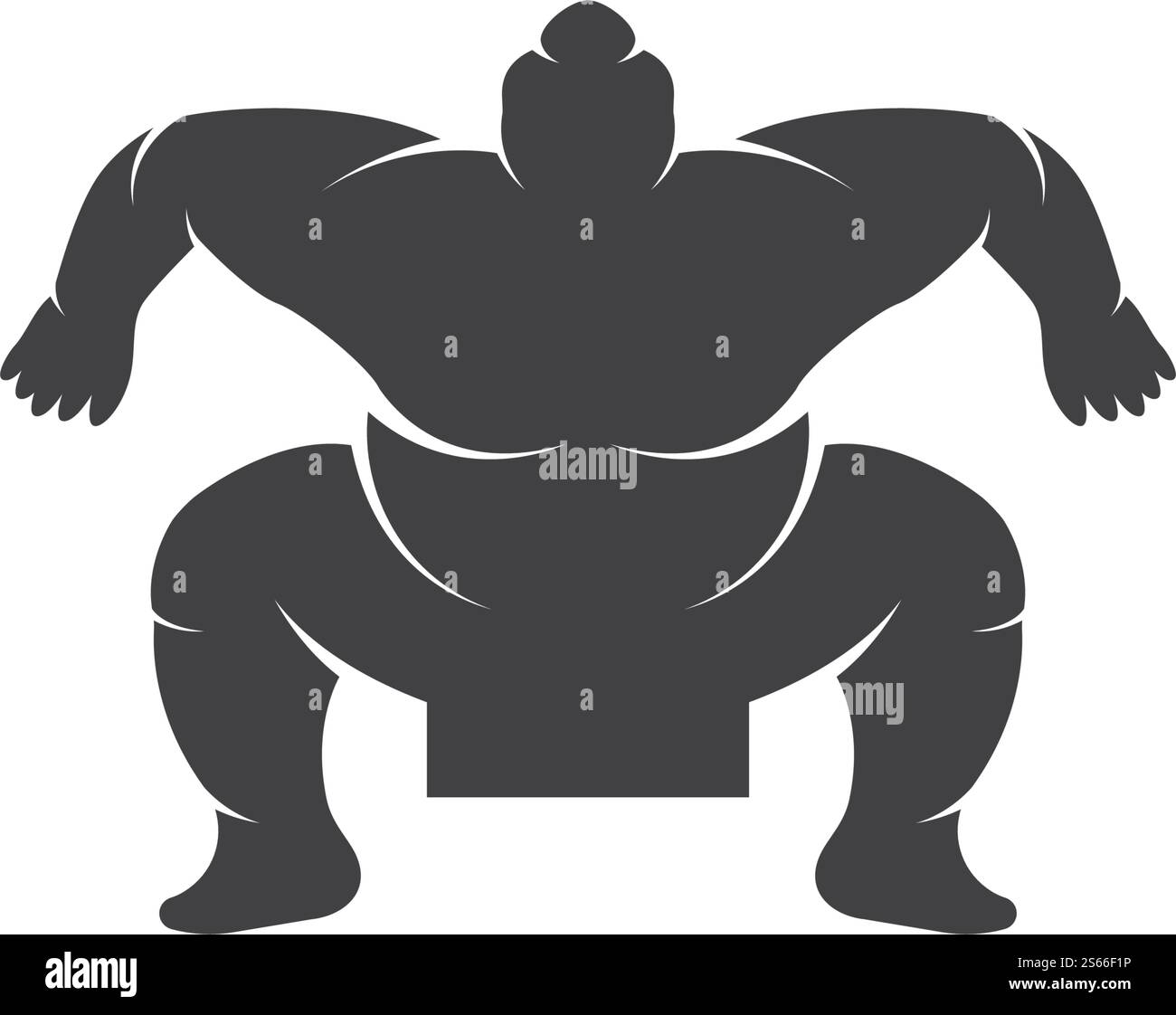 Wrestling tournament illustration Black and White Stock Photos & Images ...