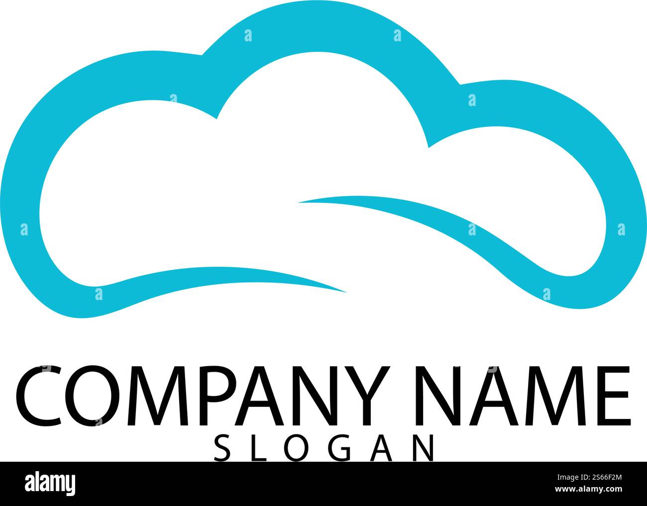 Cloud Logo vector design Template Stock Vector Image & Art - Alamy