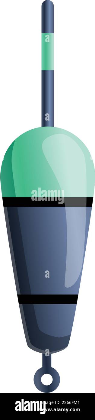 Fisherman bobber icon. Cartoon of fisherman bobber vector icon for web ...