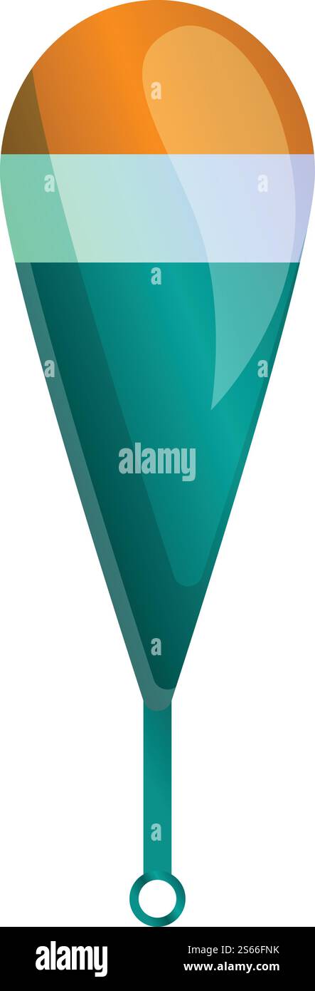 Bobber float icon. Cartoon of bobber float vector icon for web design ...