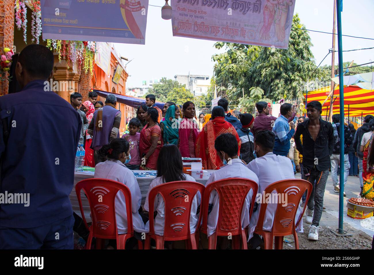 A first Aid Camp at Ram Mandir for Bibaha Panchami Festival attendants ...