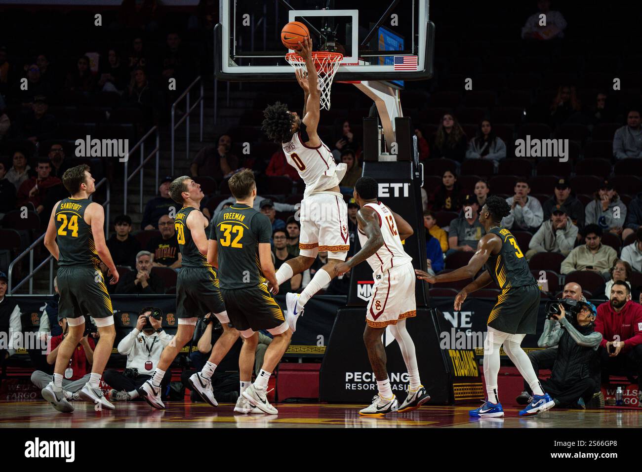 Los Angeles, United States. 14th Jan, 2025. during a NCAA men's ...