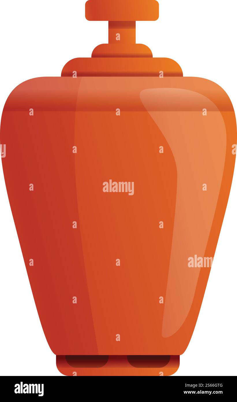Lpg cylinder icon. Cartoon of lpg cylinder vector icon for web design ...