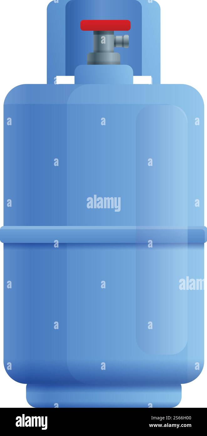 Storage gas cylinder icon. Cartoon of storage gas cylinder vector icon ...