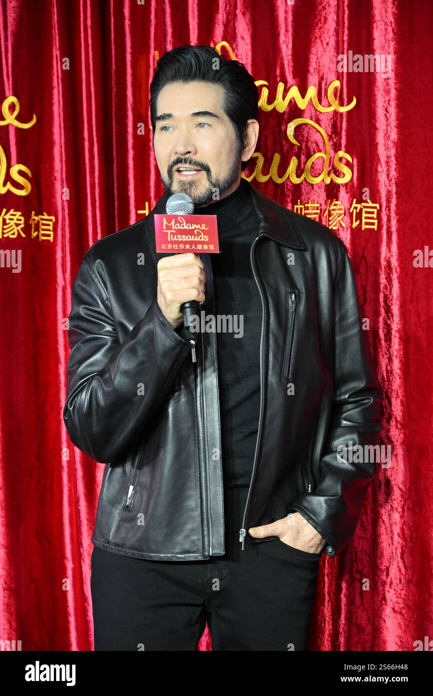 Chinese American pop icon and singer Fei Xiang unveils his wax likeness ...