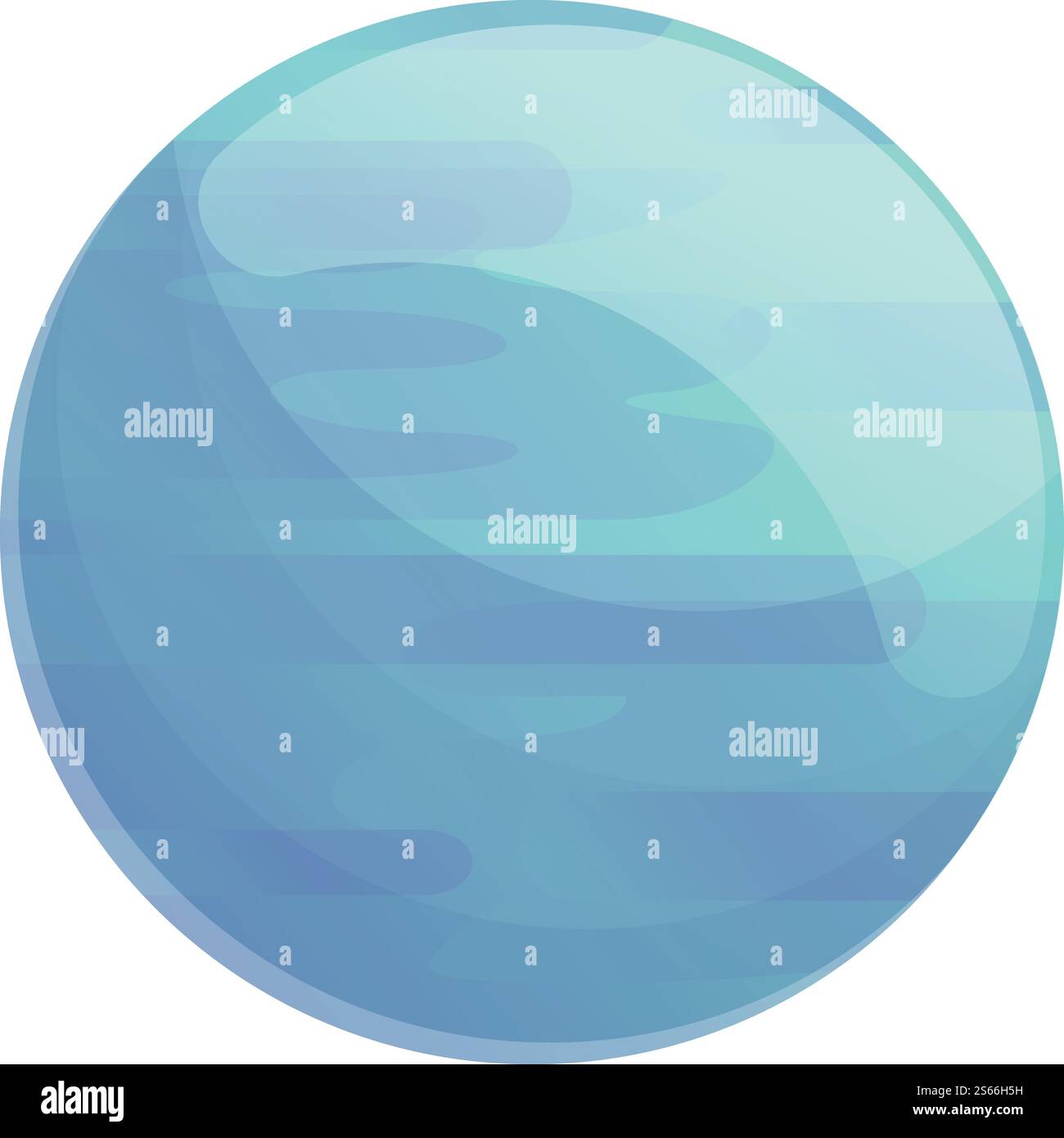 Blue planet icon. Cartoon of blue planet vector icon for web design ...