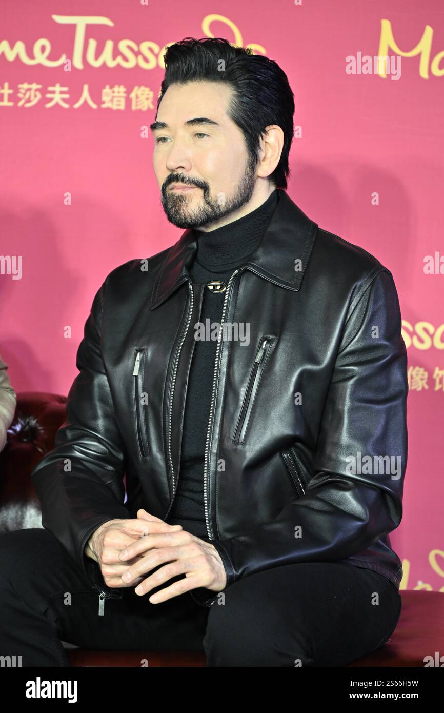 Chinese American pop icon and singer Fei Xiang unveils his wax likeness ...