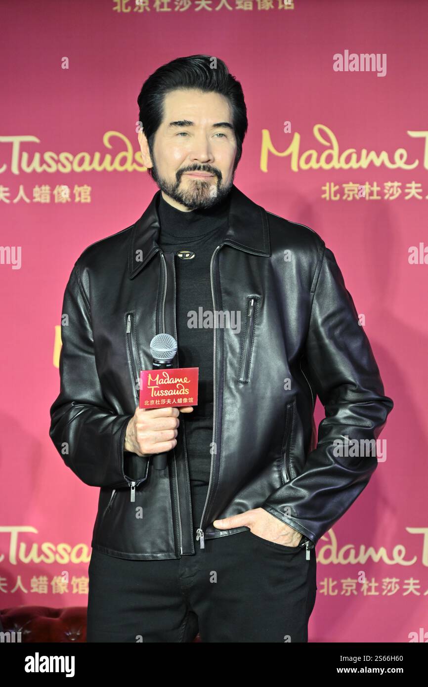 Chinese American pop icon and singer Fei Xiang unveils his wax likeness ...