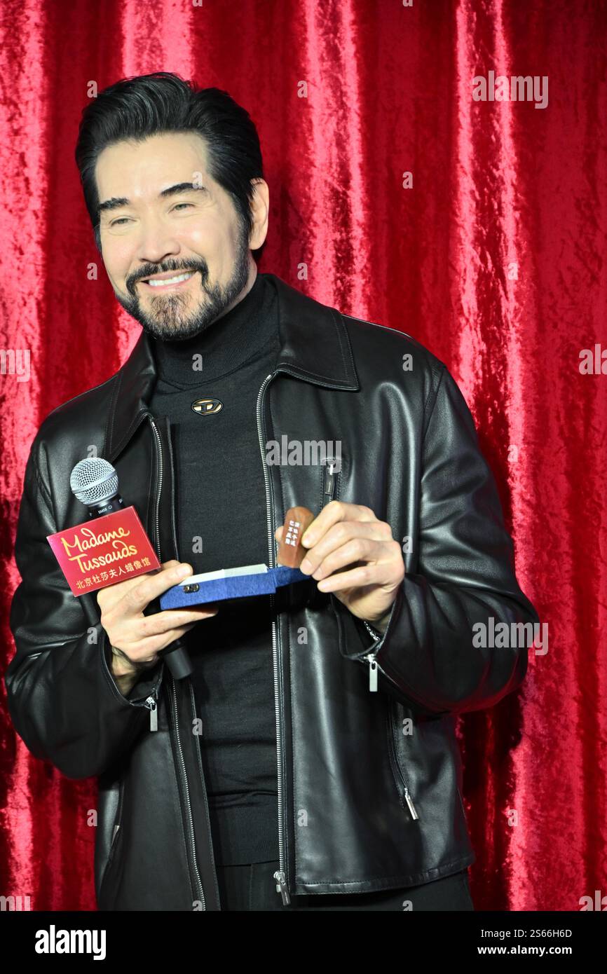 Chinese American pop icon and singer Fei Xiang unveils his wax likeness ...