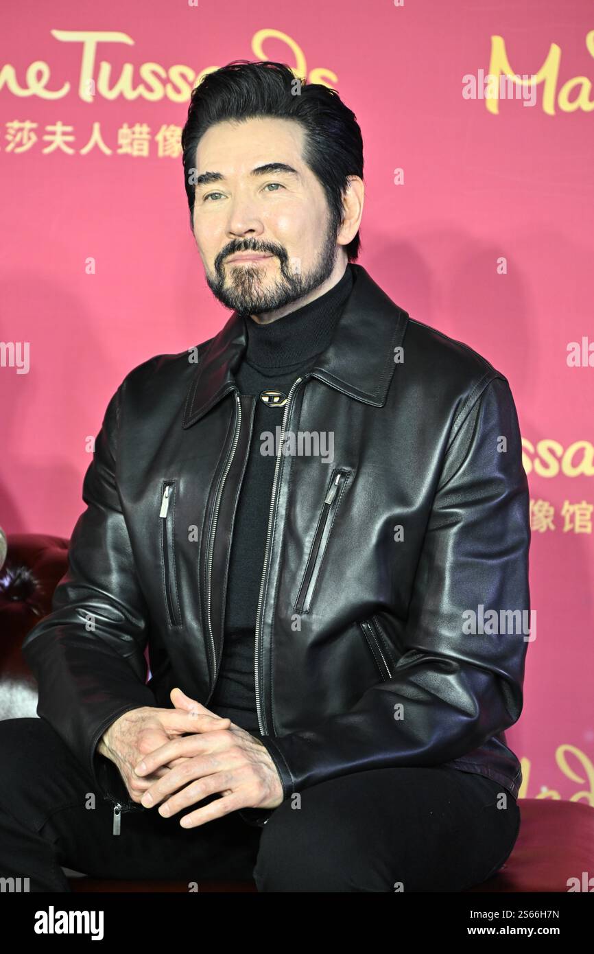 Chinese American pop icon and singer Fei Xiang unveils his wax likeness ...