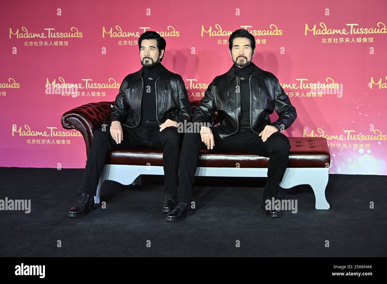 Chinese American pop icon and singer Fei Xiang unveils his wax likeness ...