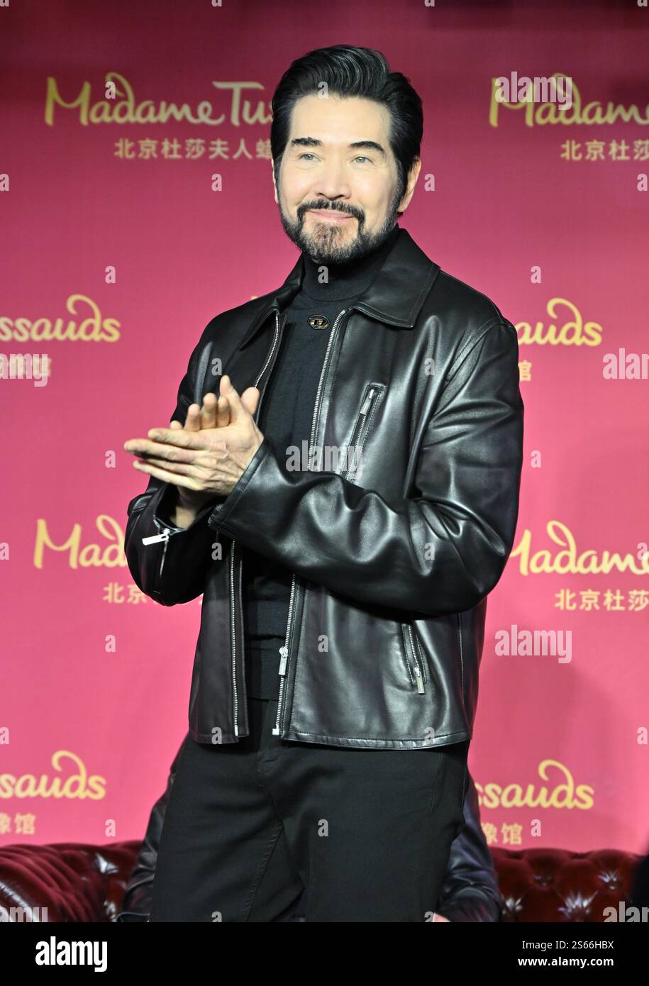 Chinese American pop icon and singer Fei Xiang unveils his wax likeness ...