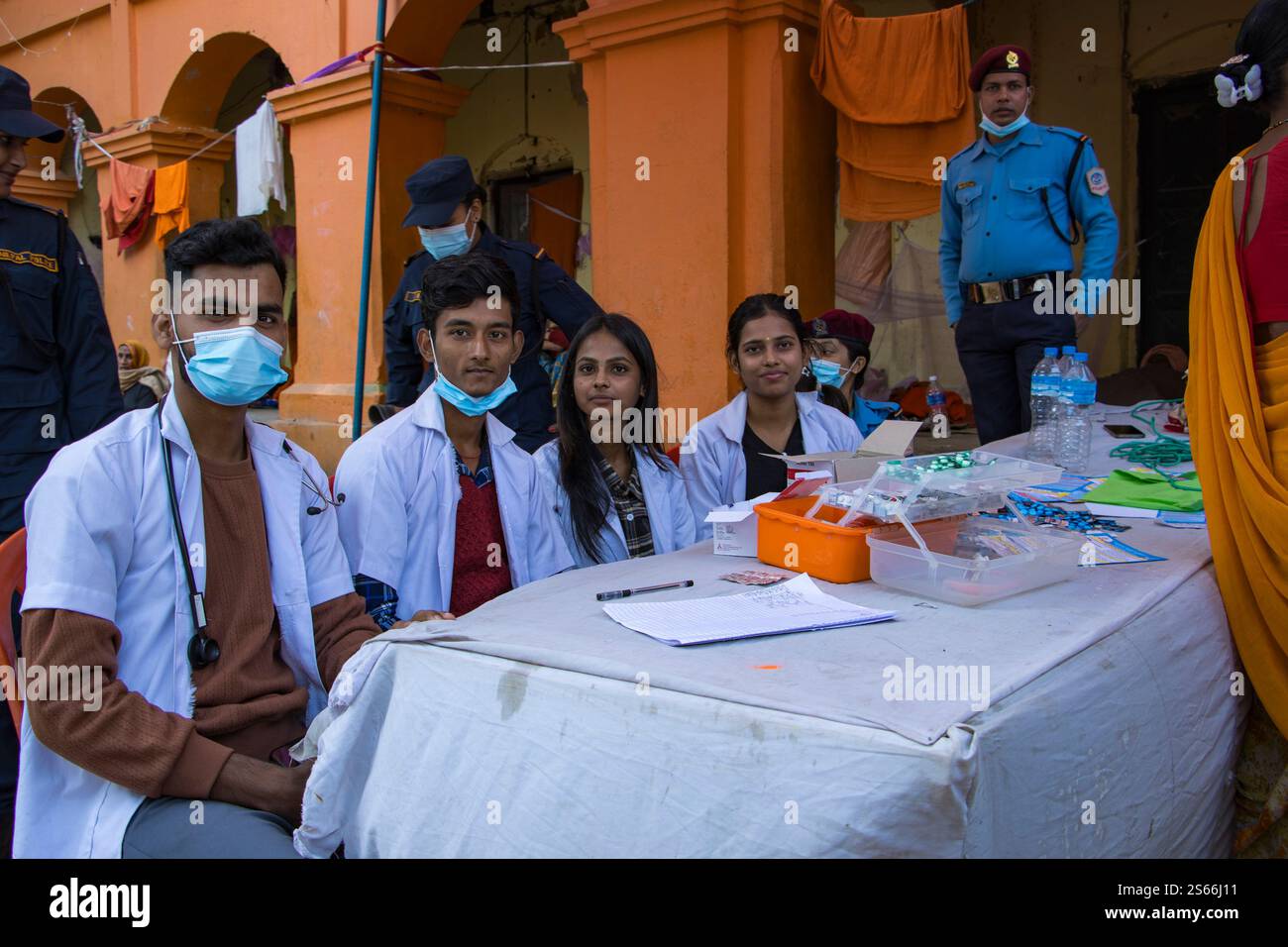 A first Aid Camp at Ram Mandir for Bibaha Panchami Festival attendants ...