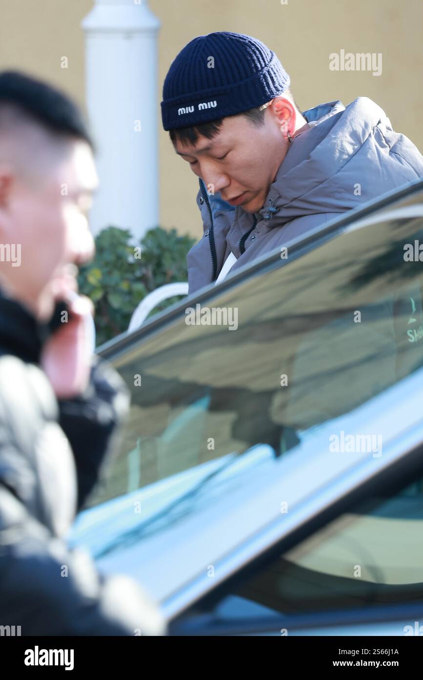 Chinese actor Alan Aruna appears in Beijing, China, 10 January, 2025 ...