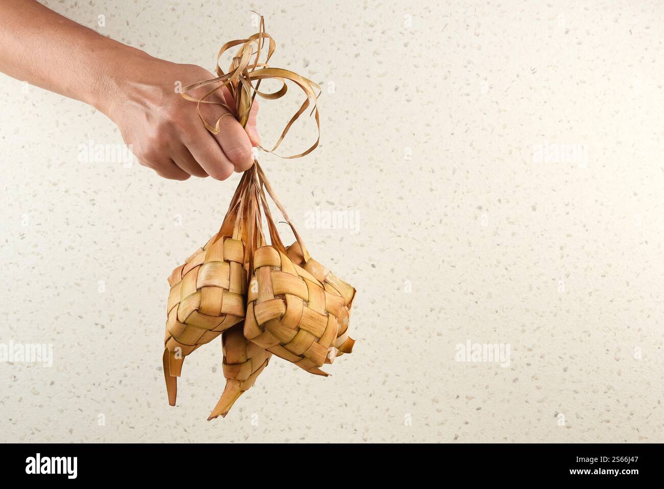 Ketupat or rice dumpling, a local delicacy popular during Eid al-Fitr ...