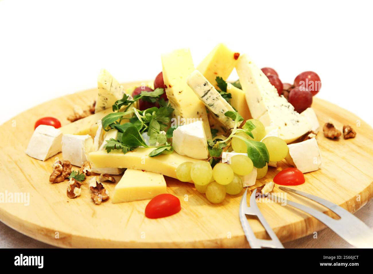 cheese collection as very nice gourmet background Stock Photo - Alamy