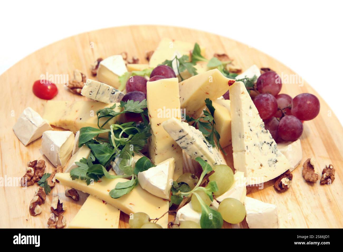cheese collection as very nice gourmet background Stock Photo - Alamy