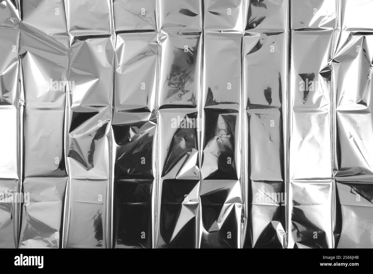 aluminum foil texture as new modern background Stock Photo - Alamy