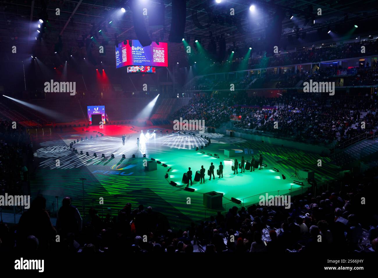 General view, JANUARY 13, 2025 : Turino 2025 FISU World University ...