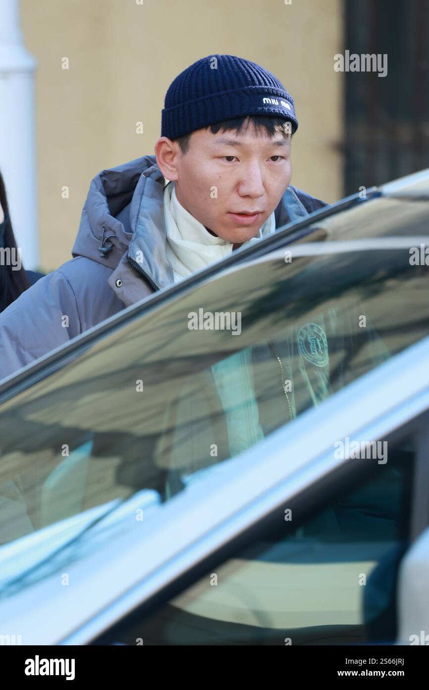 Chinese actor Alan Aruna appears in Beijing, China, 10 January, 2025 ...