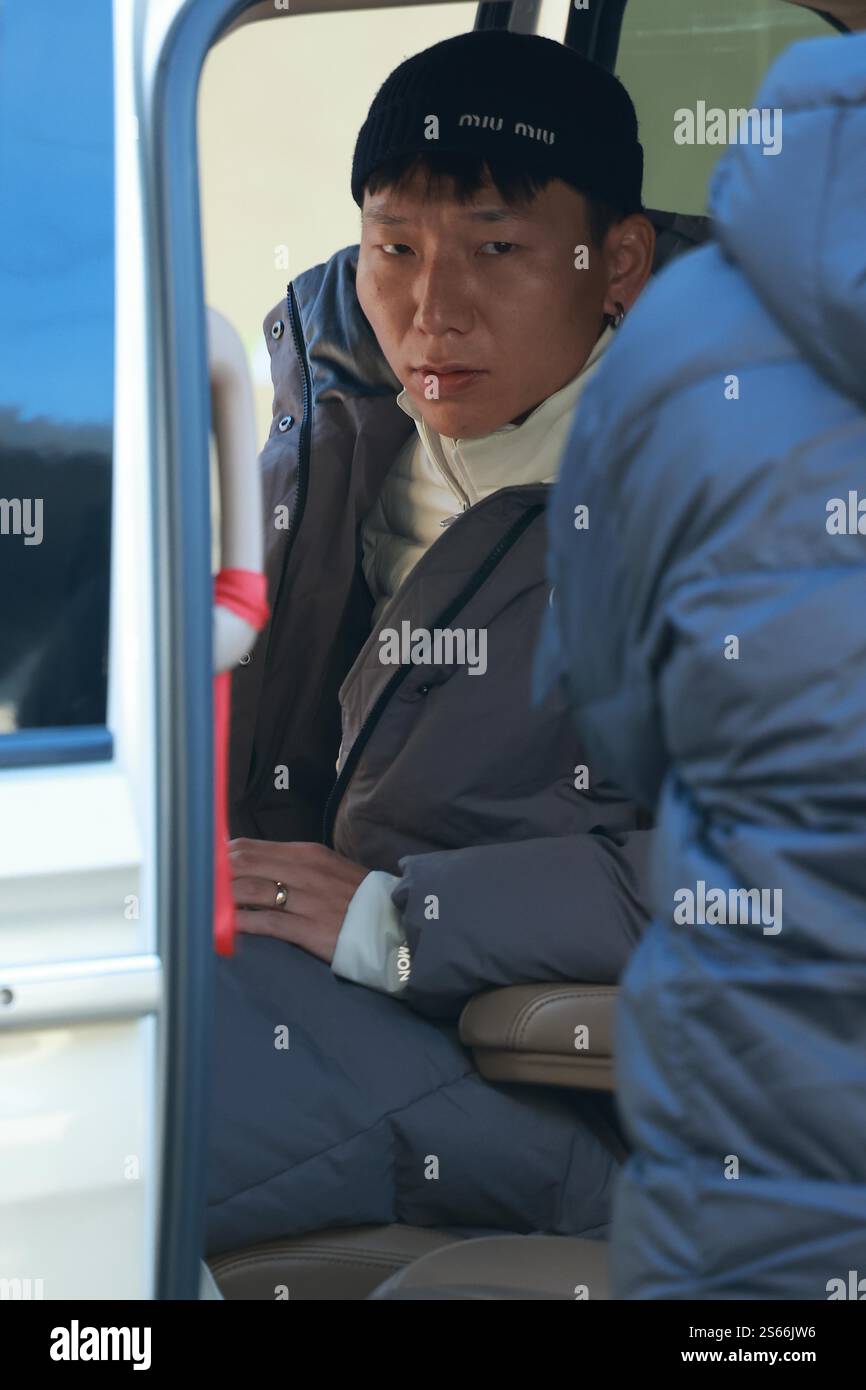 Chinese actor Alan Aruna appears in Beijing, China, 10 January, 2025 ...