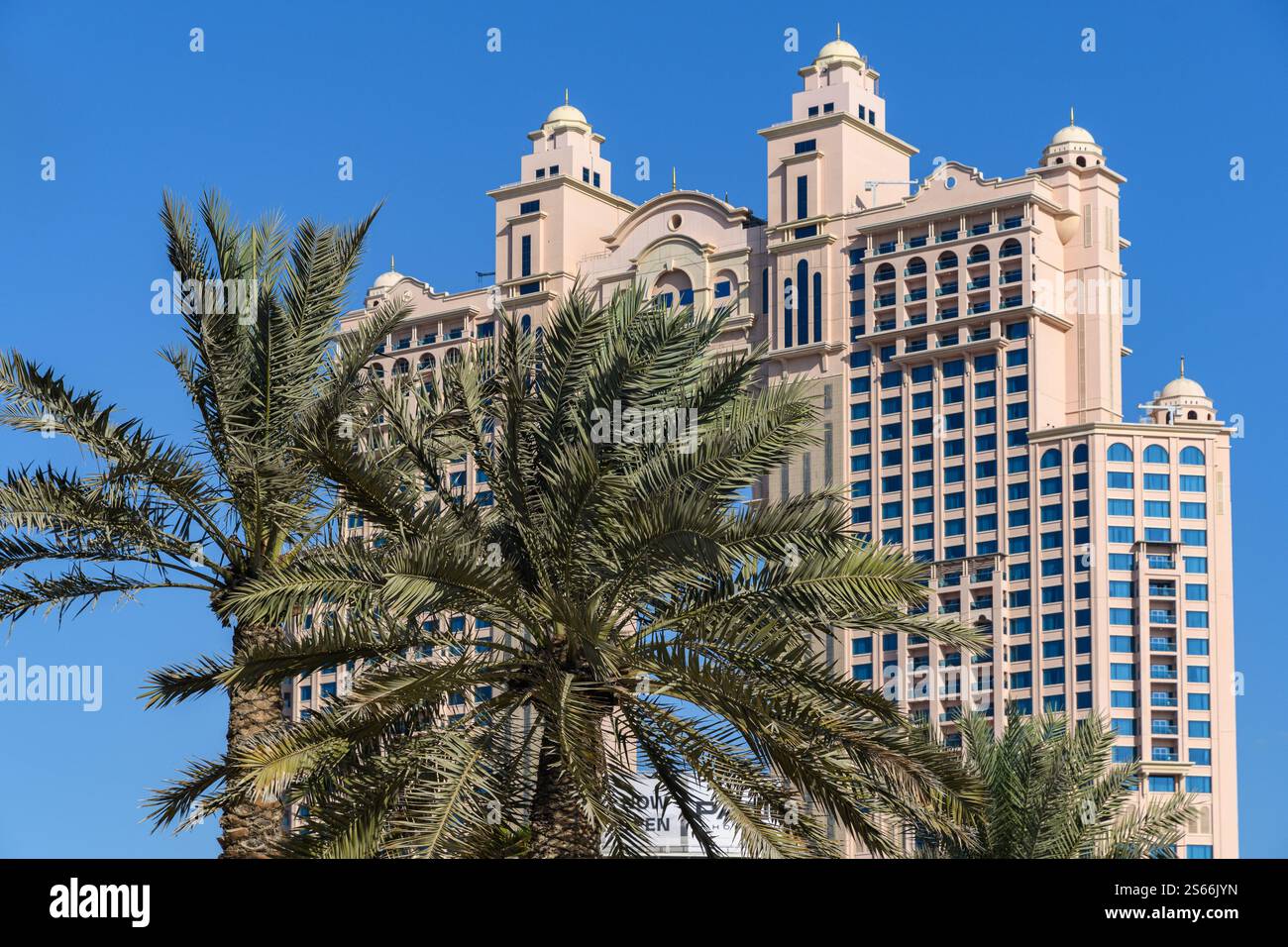 Abu Dhabi, UAE - January 3, 2025: A stunning view of a modern high-rise ...
