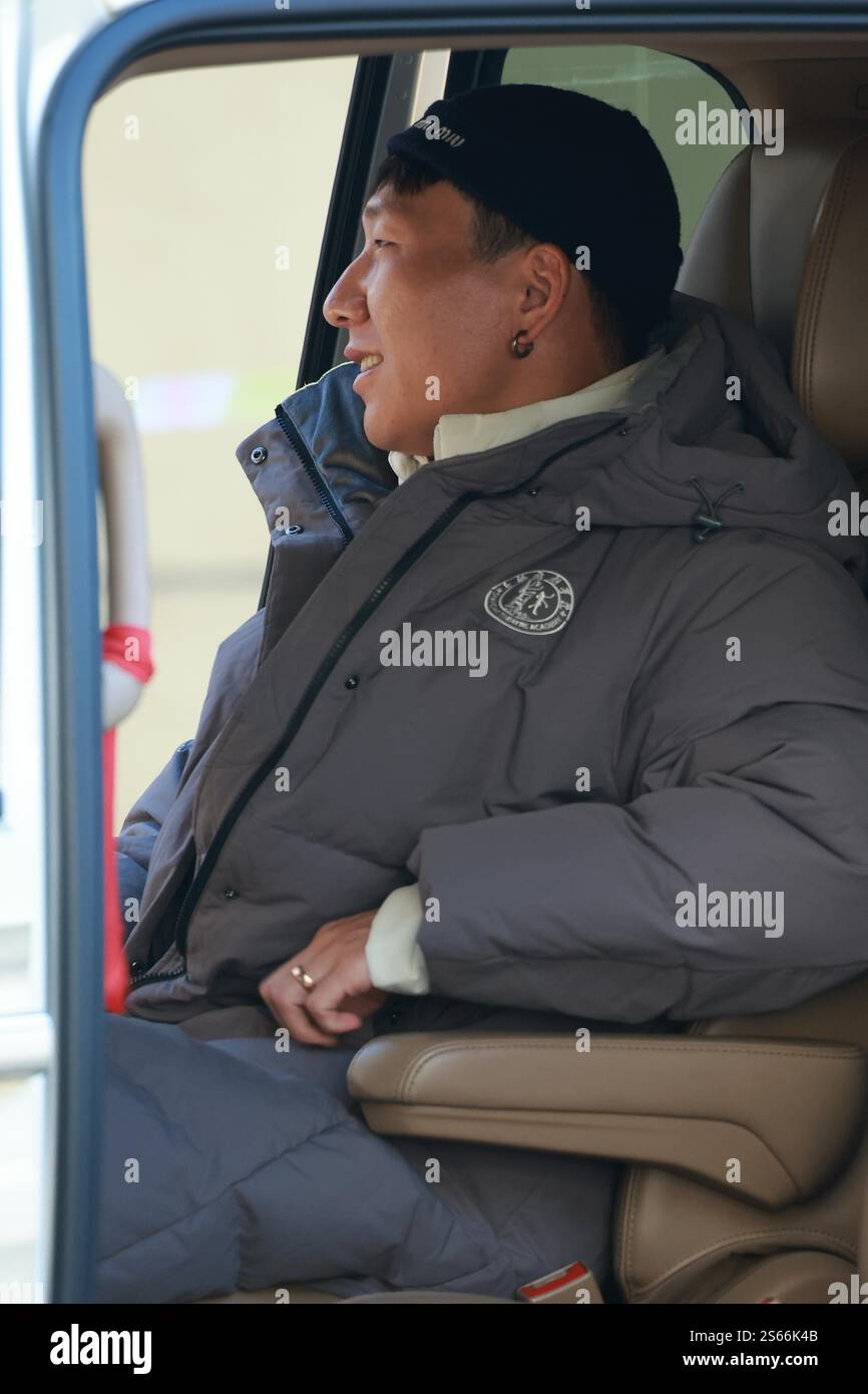 Chinese actor Alan Aruna appears in Beijing, China, 10 January, 2025 ...