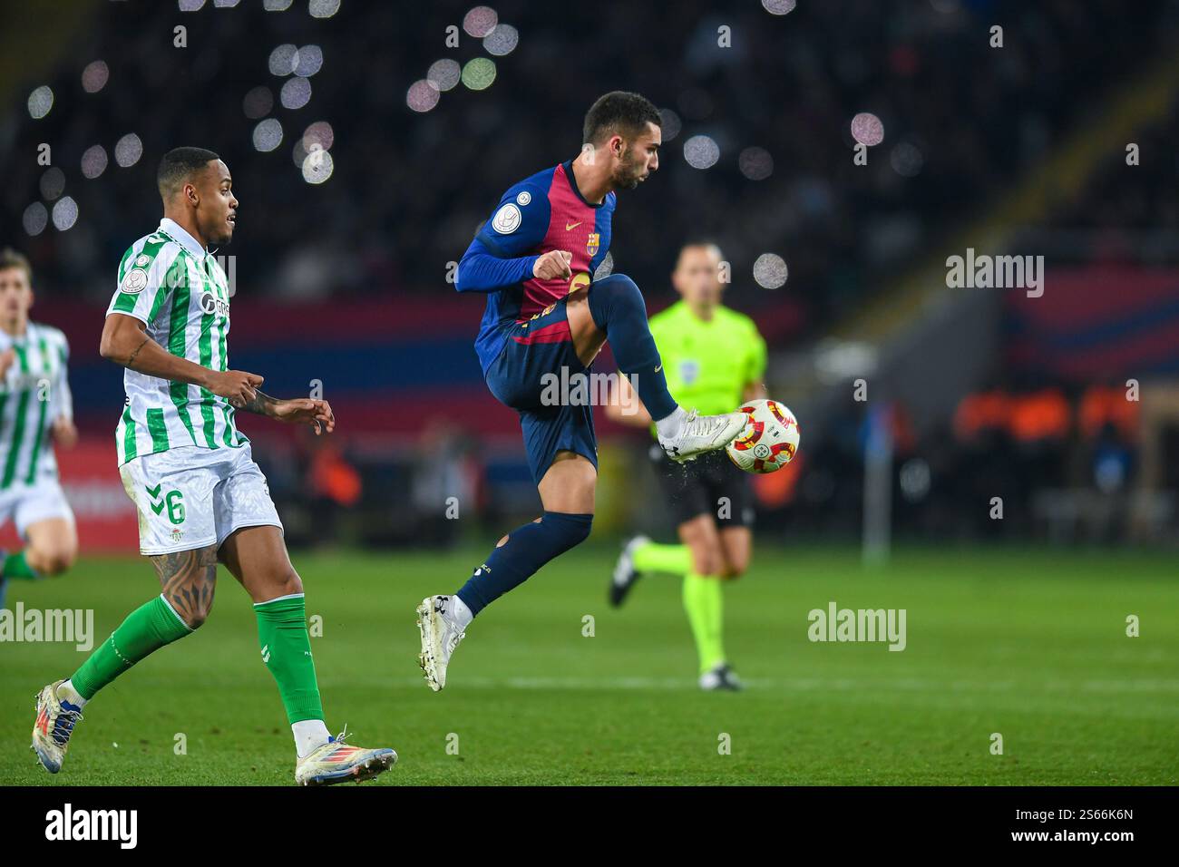 FC BARCELONA vs REAL BETIS. January 15,2025 Ferran Torres (7) of FC ...