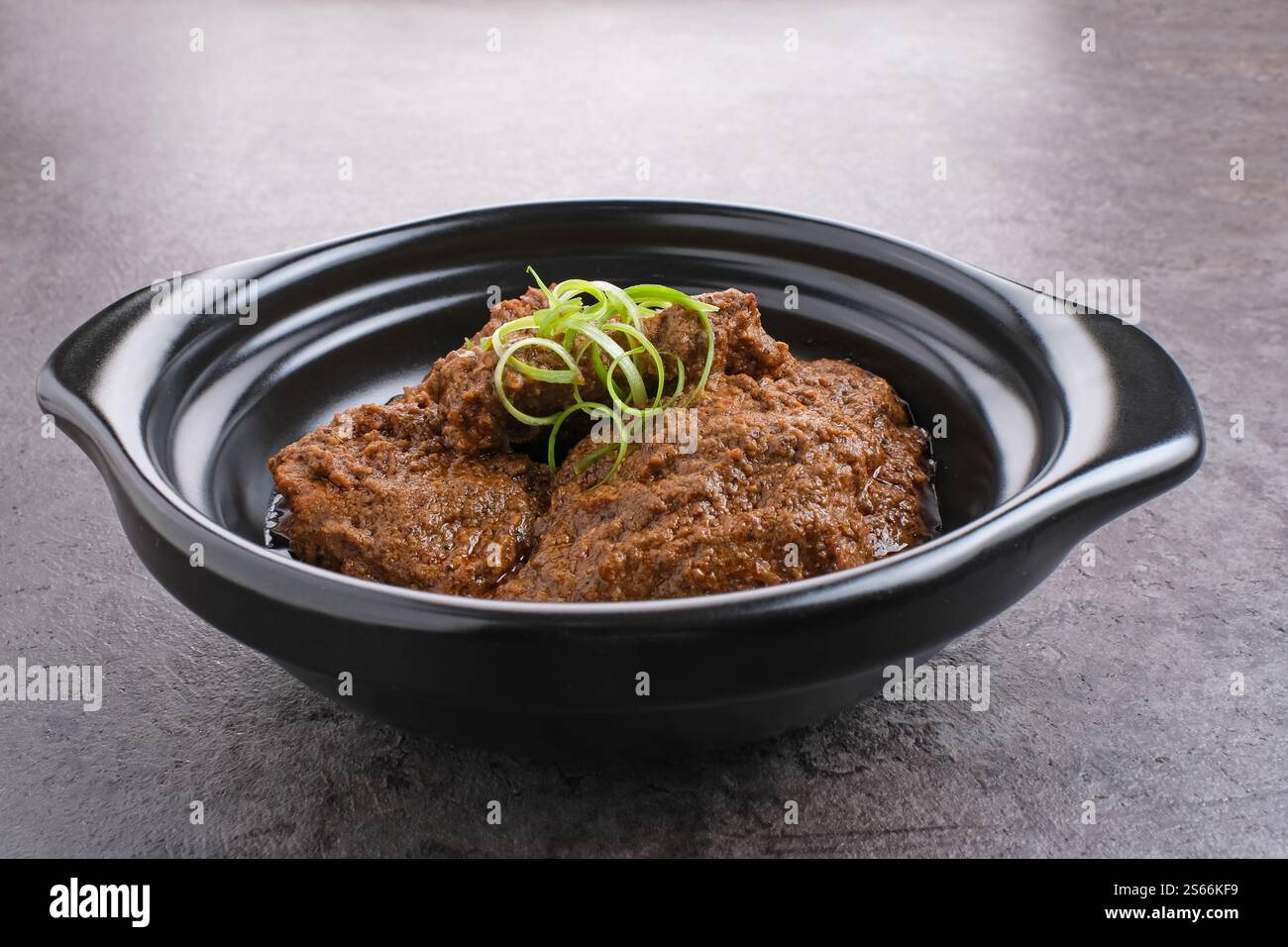 Rendang Daging Sapi, traditional food from Padang, Indonesia. Beef stew ...