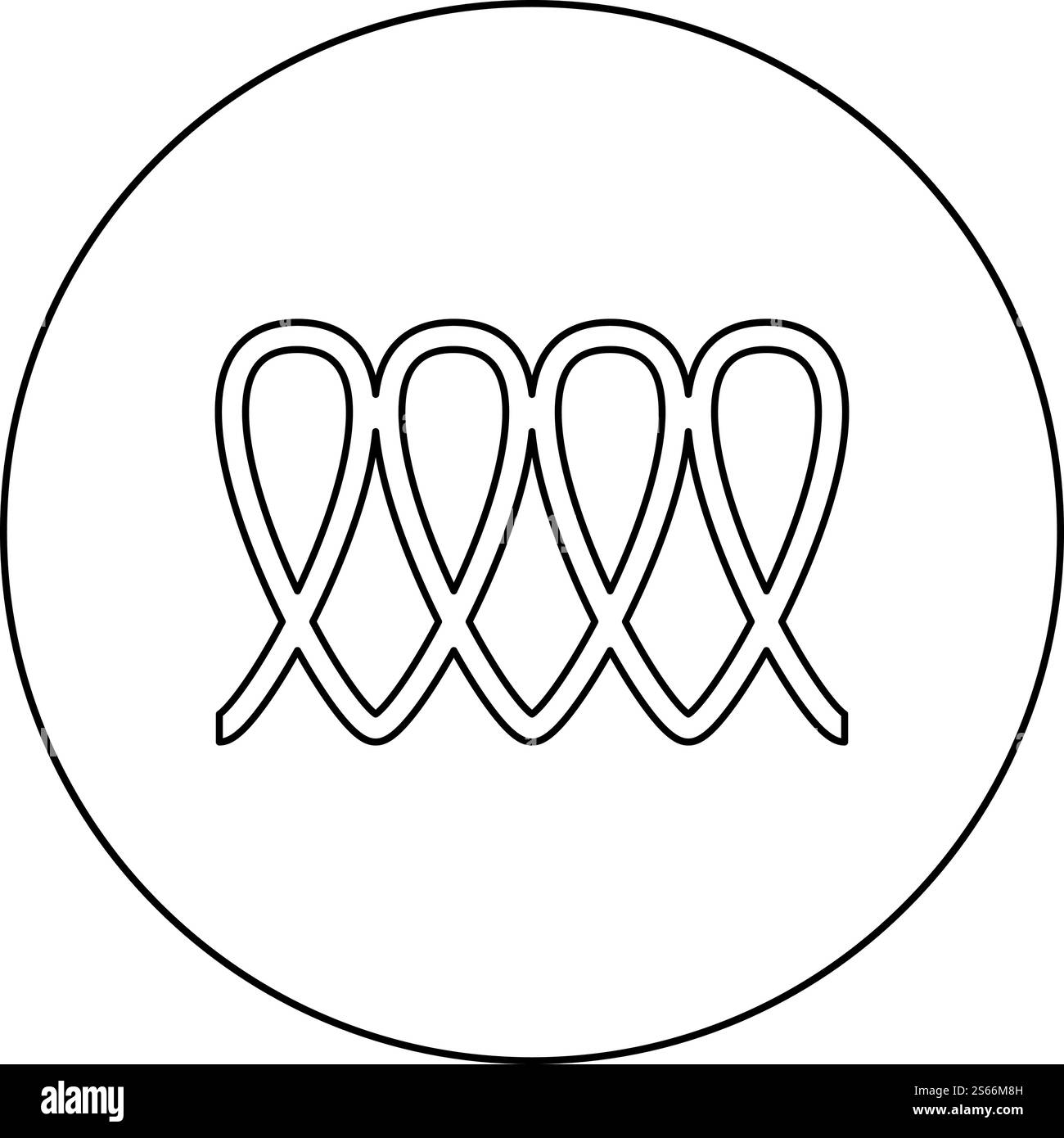 Induction cooking spiral electrical heat symbol type cooking surfaces ...