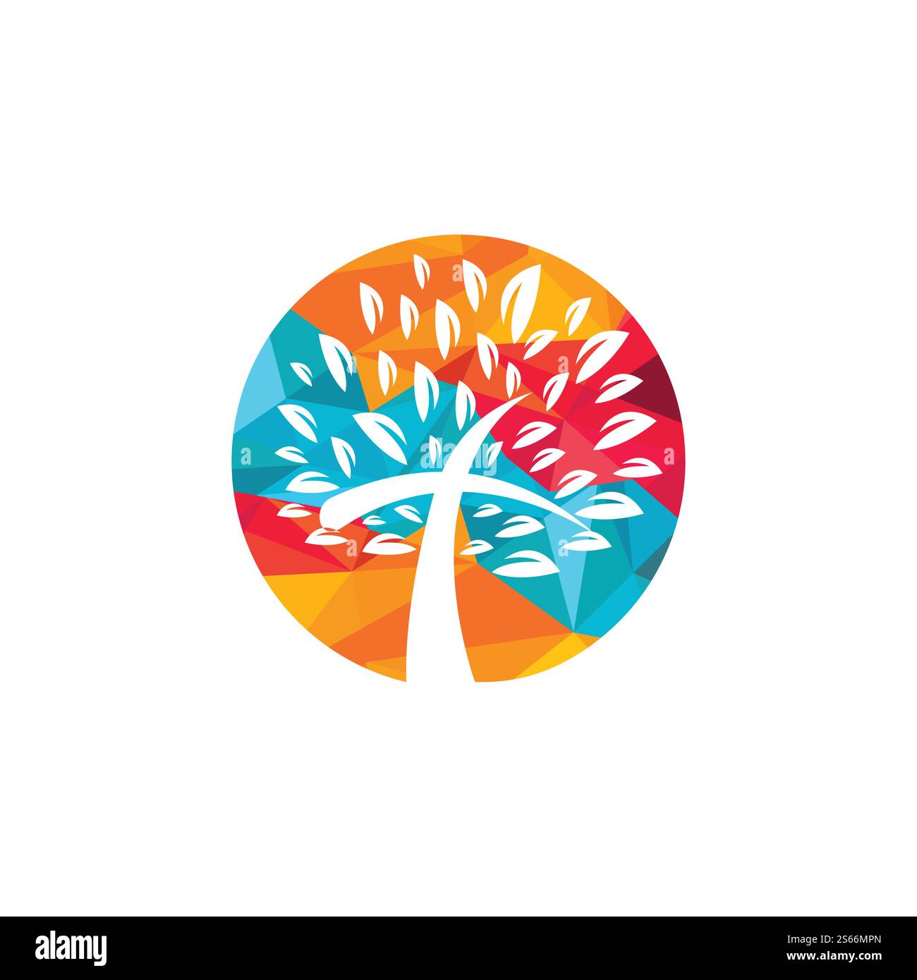 Tree religious cross symbol icon vector design Stock Vector Image & Art ...