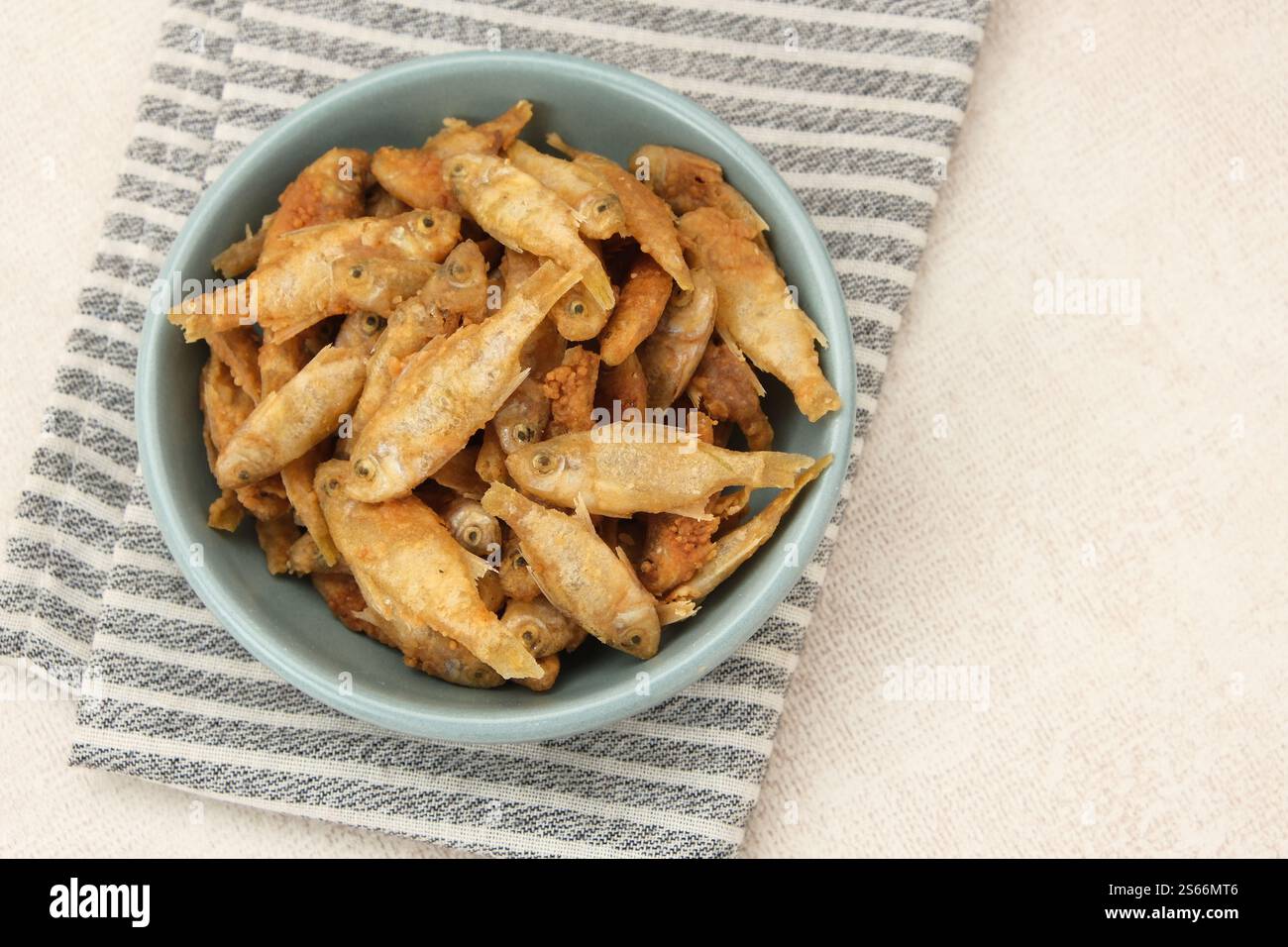 Wader Crispy or Fried Fish, Indonesian food Stock Photo - Alamy