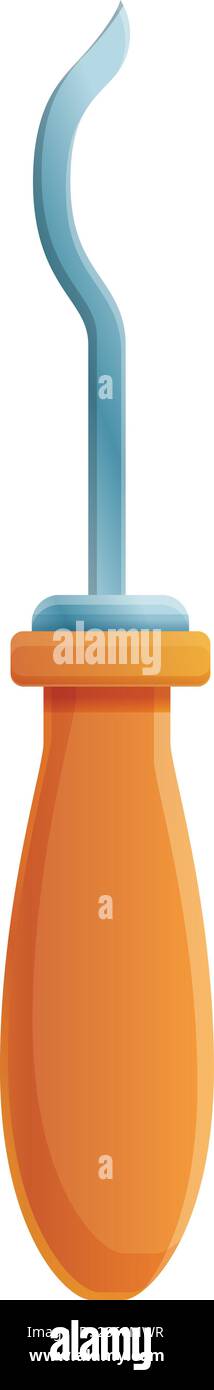 Chisel icon. Cartoon of chisel vector icon for web design isolated on ...