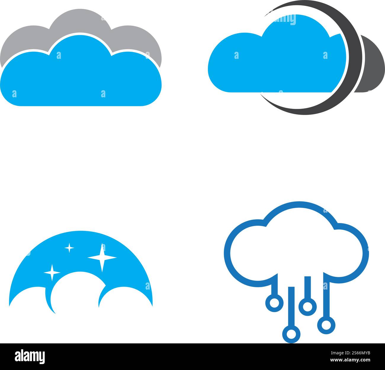 Cloud Logo vector design Template Stock Vector Image & Art - Alamy