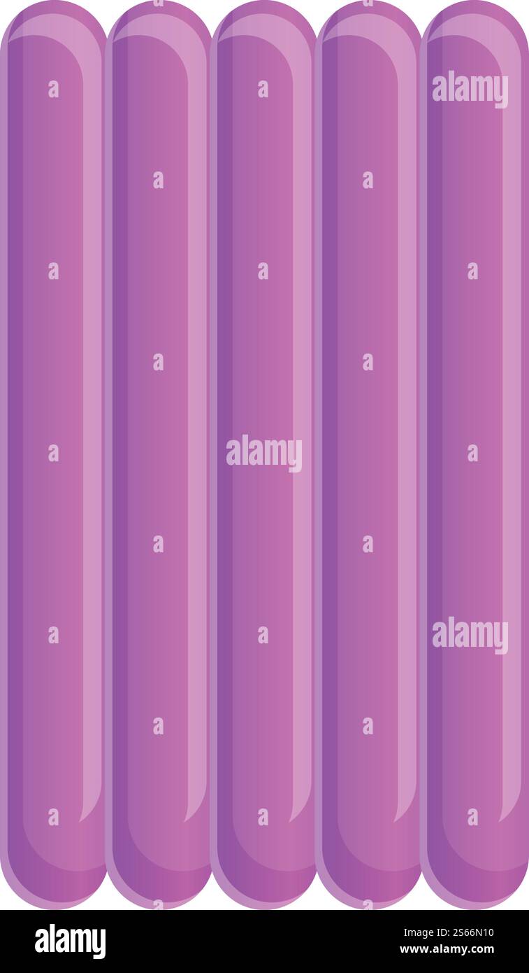 Inflatable mattress icon. Cartoon of inflatable mattress vector icon ...