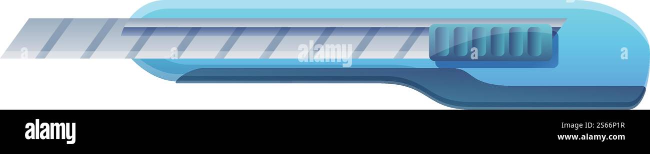 Cutter knife icon. Cartoon of cutter knife vector icon for web design ...