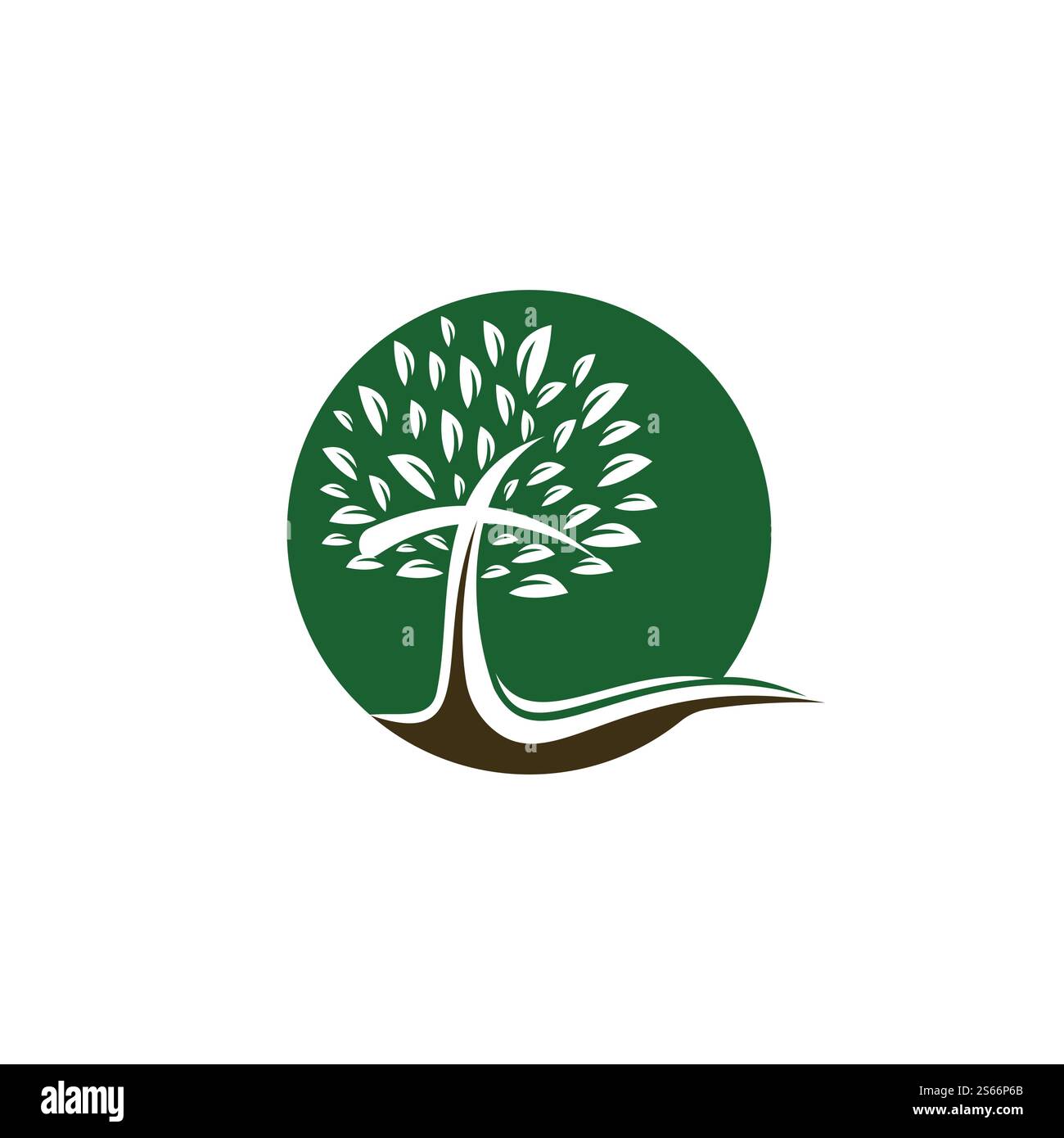 Tree religious cross symbol icon vector design Stock Vector Image & Art ...