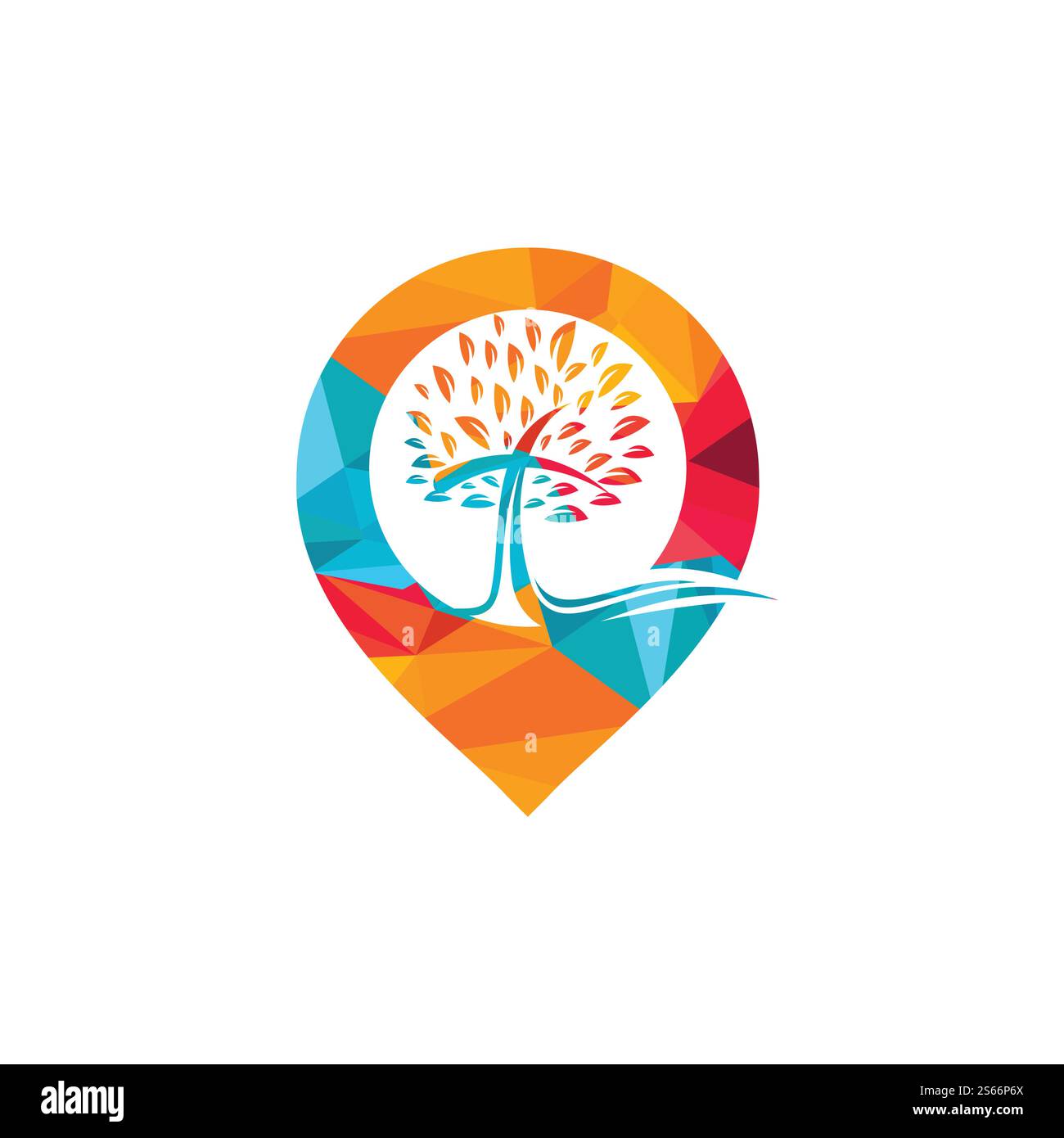 Church and map pointer logo design. Church and gps locator symbol or icon Stock Vector Image ...