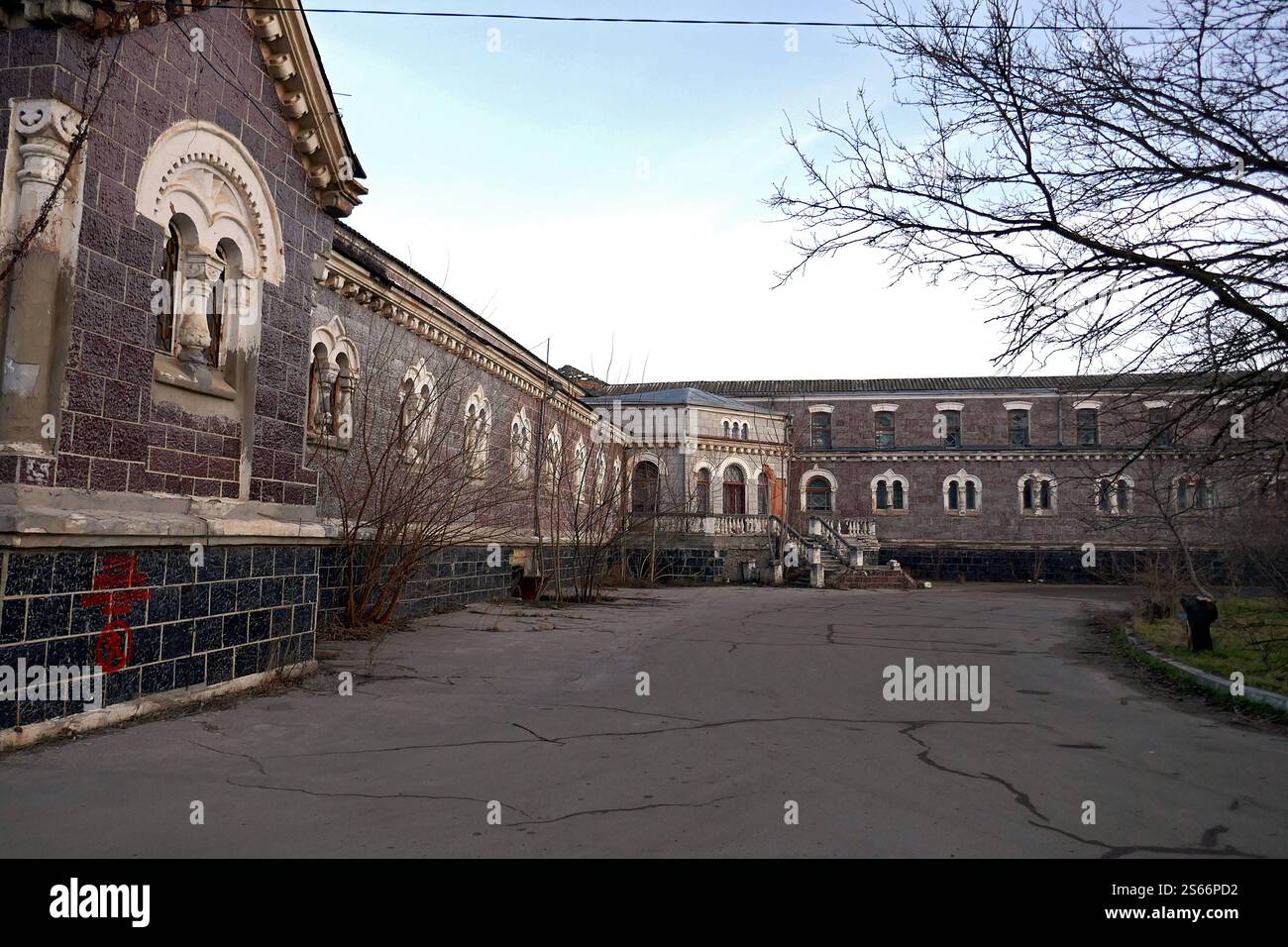 Odesa, Ukraine. 09th Jan, 2025. The old building of the Nikolay Pirogov ...