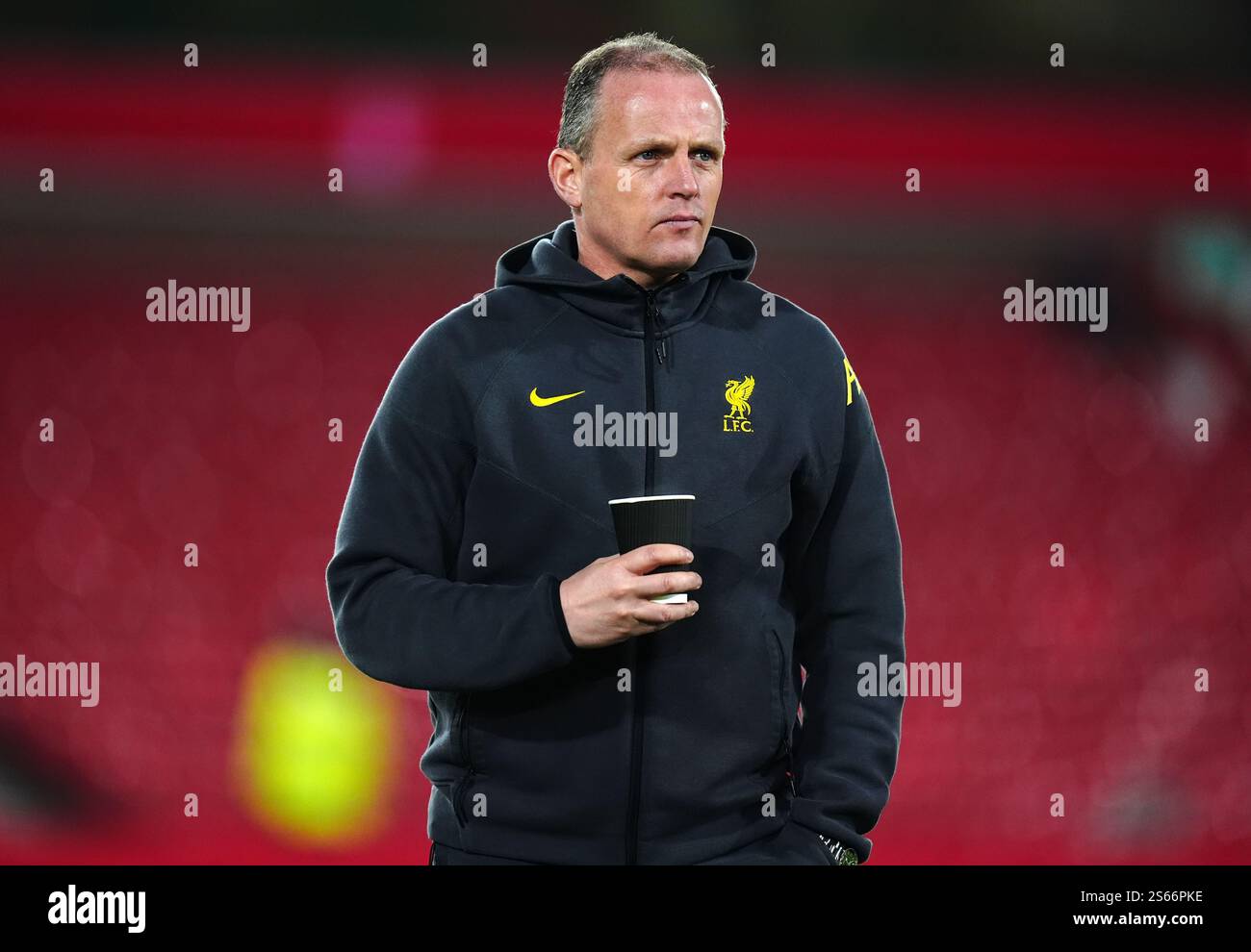Liverpool goalkeeping coach Cláudio Taffarel ahead of the Premier ...