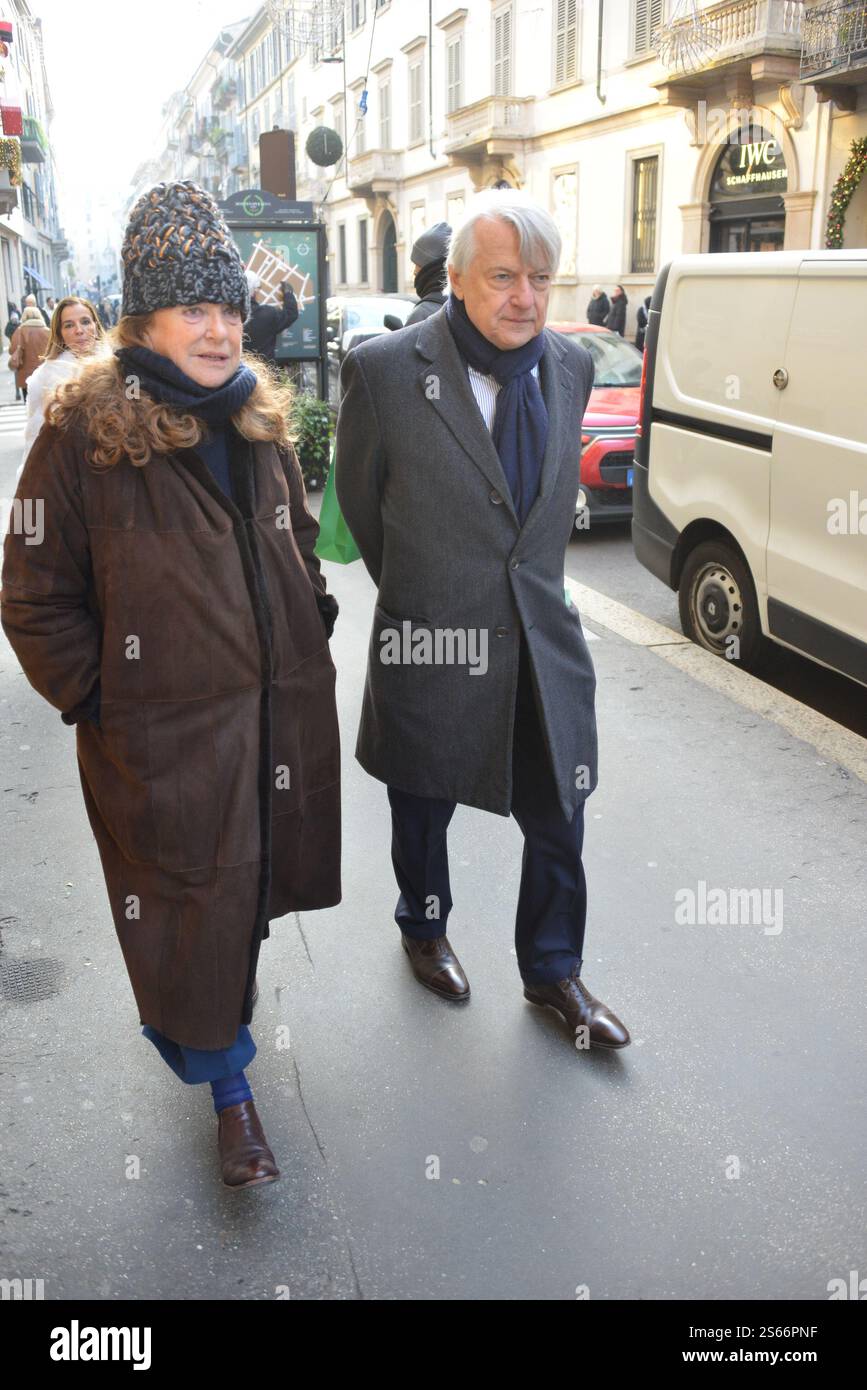 Milan, . 16th Jan, 2025. Claudio Mangiarotti copyright Ferruccio De ...