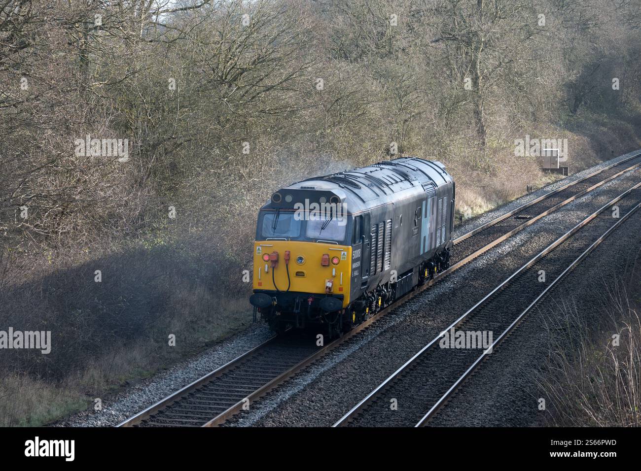 Hanson and Hall class 50 diesel locomotive No. 50008 "Thunderer ...