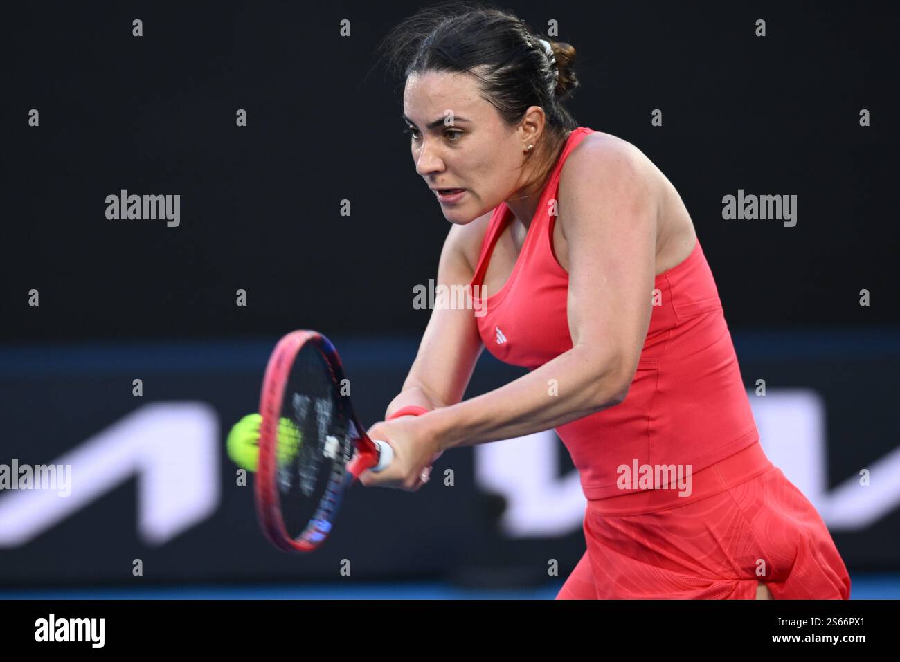 Melbourne, Australia. 16th Jan, 2025. Elena-Gabriela Ruse of Romania in ...