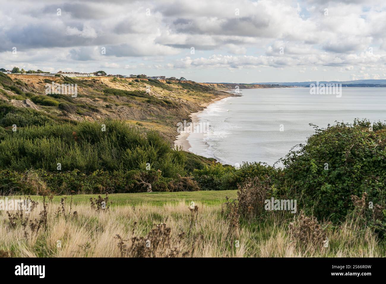Views of the cliffs and Naish Beach in Highcliffe, Dorset, England, UK Stock Photo - Alamy