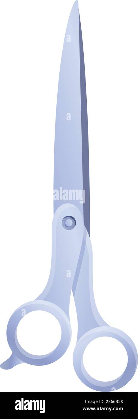 Professional hair scissors icon. Cartoon of professional hair scissors ...