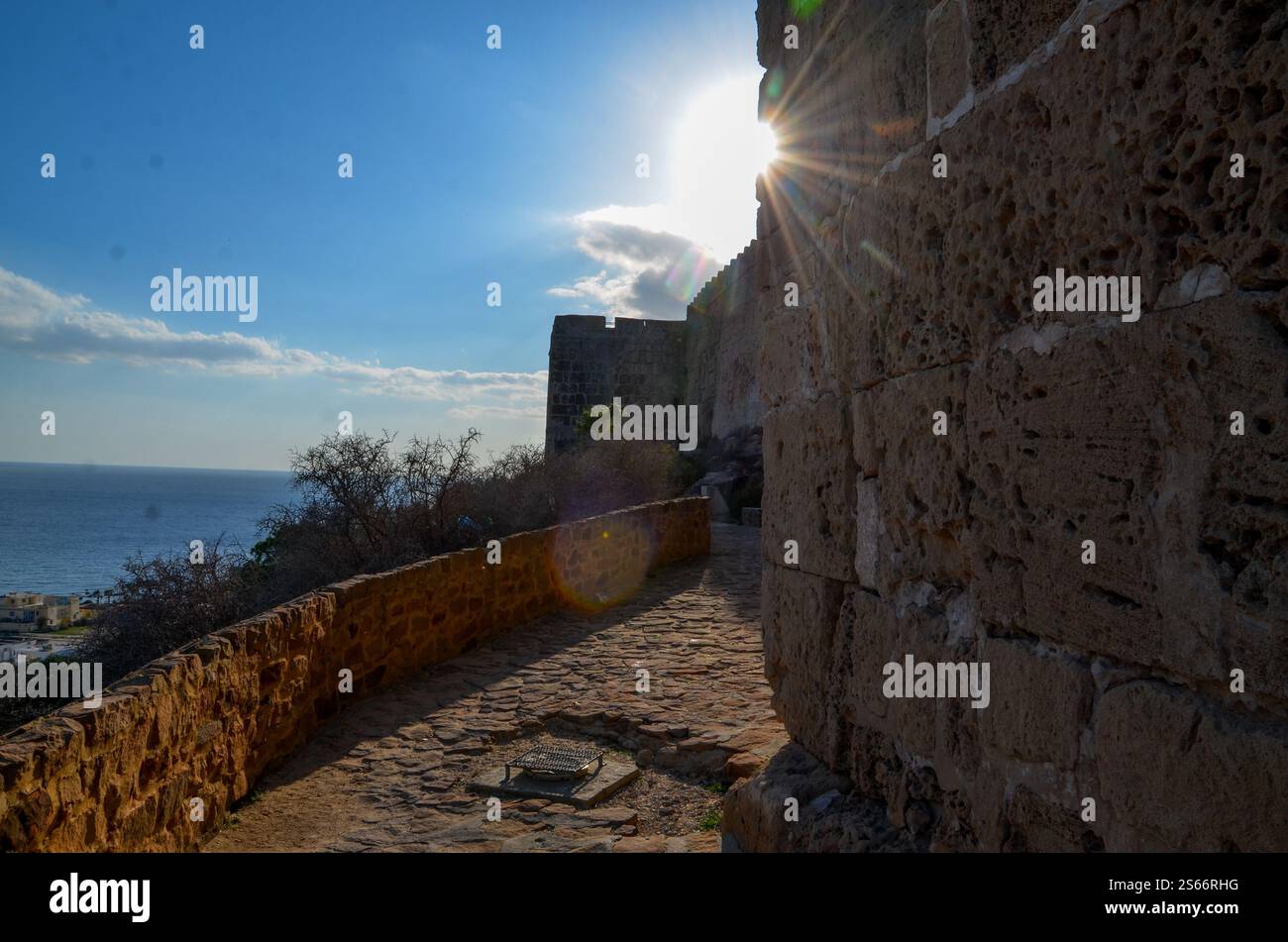 January 11, 2025: Kelibia, Tunisia. 12 January 2025. The Fort of ...