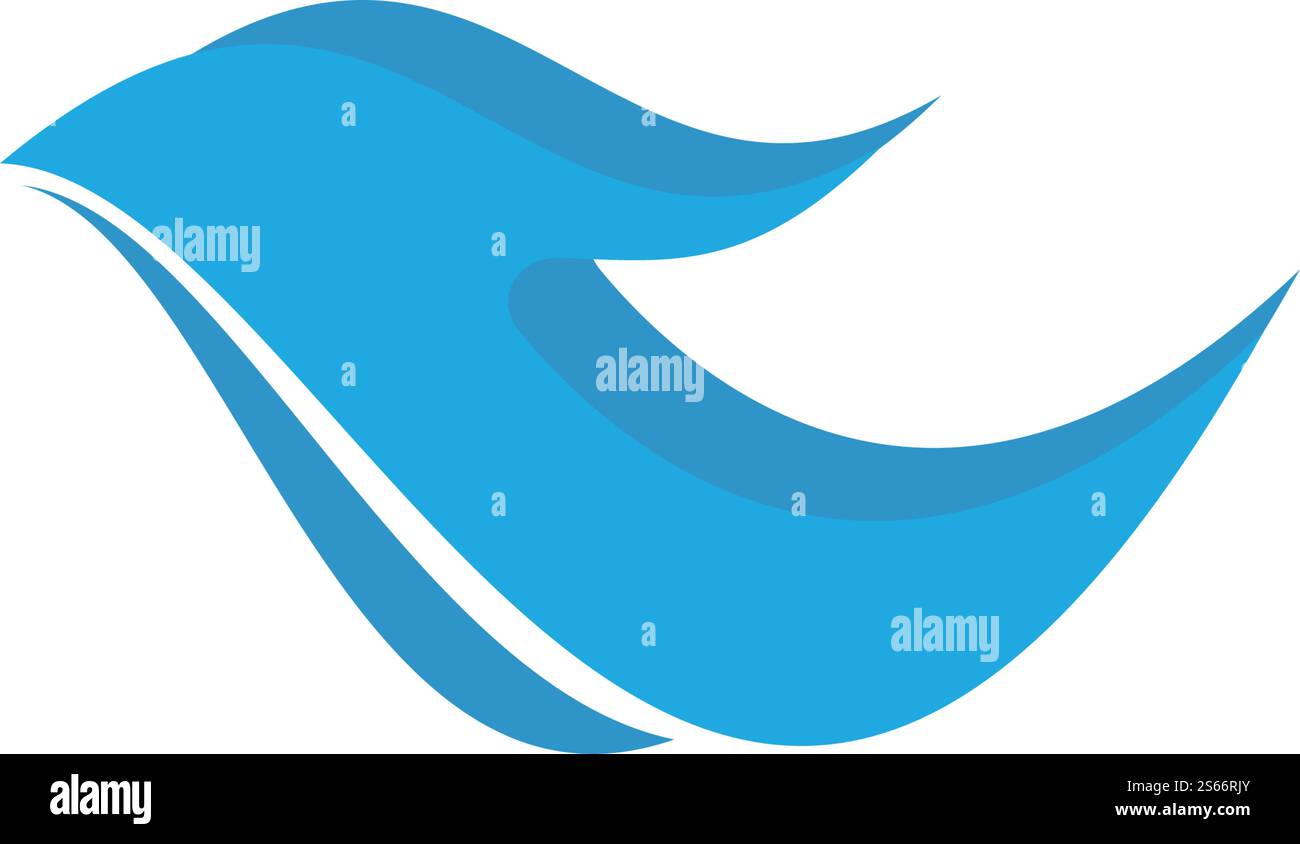 Natural Water wave Logo design vector Stock Vector Image & Art - Alamy