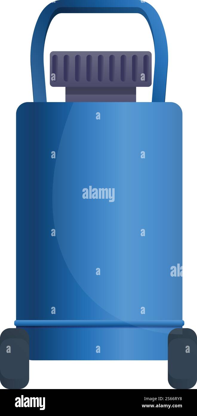 Garage air compressor icon. Cartoon of garage air compressor vector ...