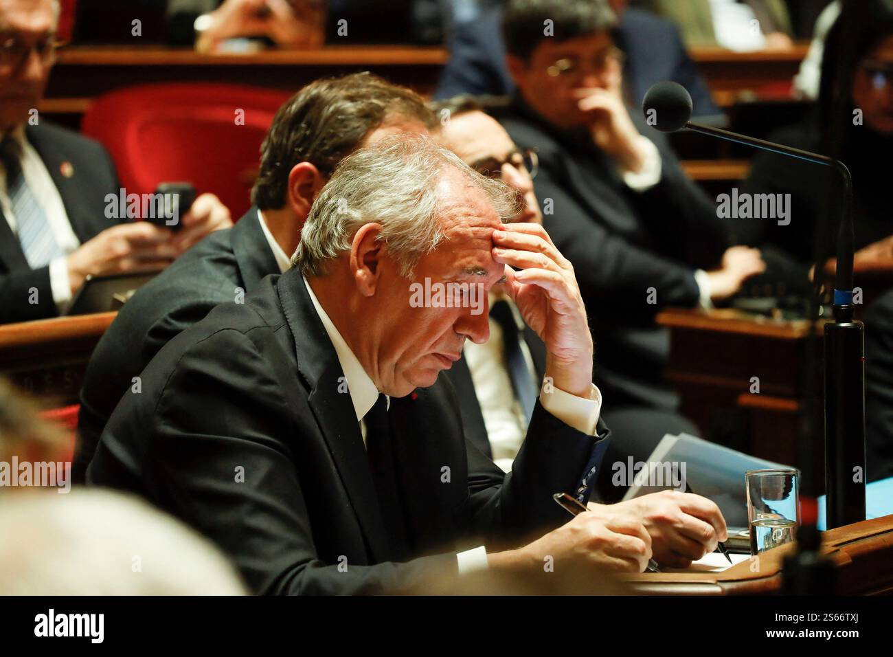 Paris, France. 15th Jan, 2025. France's Prime Minister Francois Bayrou ...
