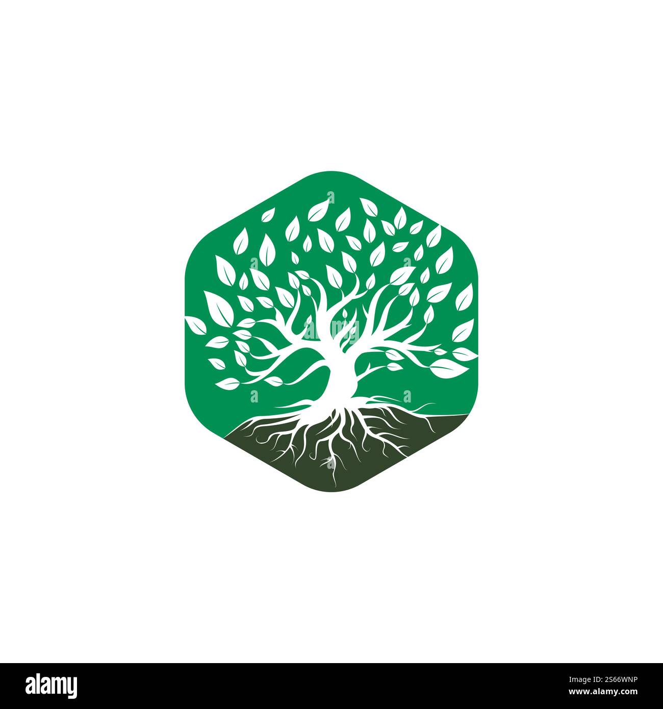 Tree root logo vector design illustration. Tree of Life logo design ...